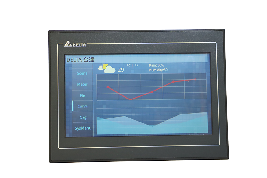 DOP-110CS Delta HMI DOP-100 10'', 3 poorten