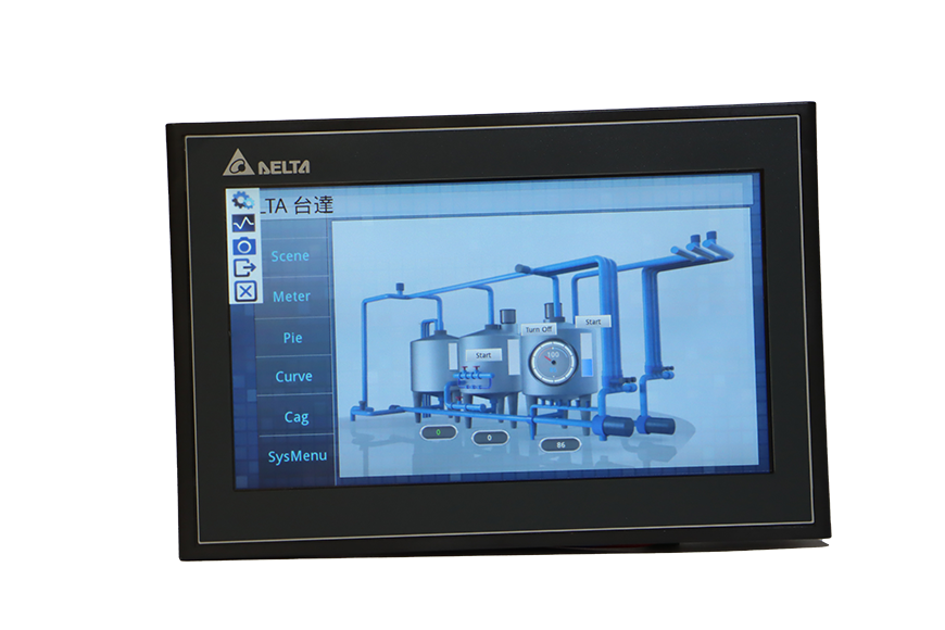 DOP-110WS Delta HMI DOP-100 10'' with Ethernet, 3 ports