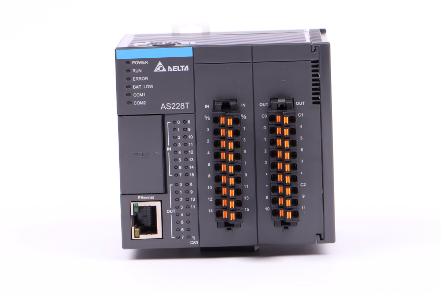AS228T-A Delta AS CPU 16 DI, 12 DO,transistor NPN, ethernet