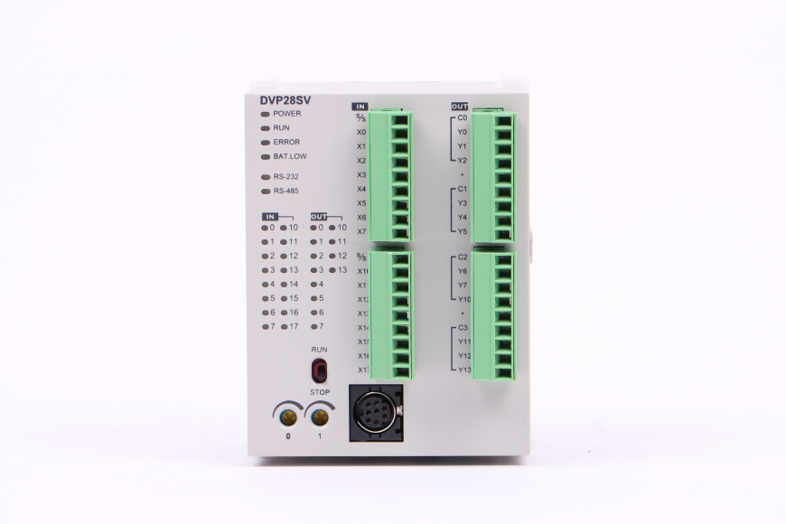 DVP28SV11T2 Delta DVP-SV PLC CPU 16DI, 12DO, transistor NPN