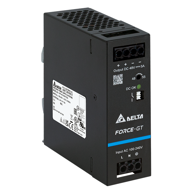 DRF-12V240W1GBA Delta DC power supply Force-GT 12Vdc, 20A, 240W