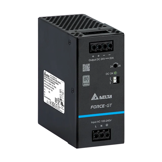 DRF-24V480W1GBA Delta DC power supply Force-GT 24Vdc, 10A, 480W