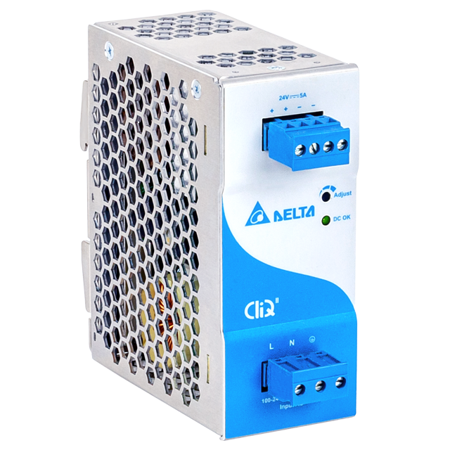 DRP024V120W1BN Delta DC power supply CliQ 24 Vdc, 5 A, 120 W